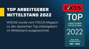 WSCAD ist Top Arbeitgeber Mittelstand 2022 | WSCAD GmbH